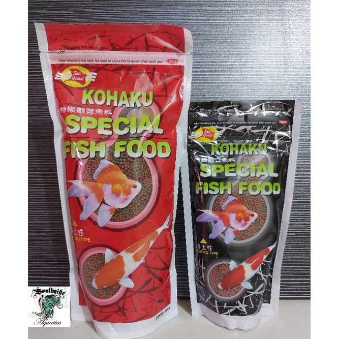 SEA QUEST Kohaku Special Fish Food ( small pellet) | Shopee Philippines