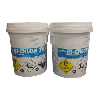 Hi-chlon 70 Disinfectant / Chlorine 45KG. Pail | Shopee Philippines