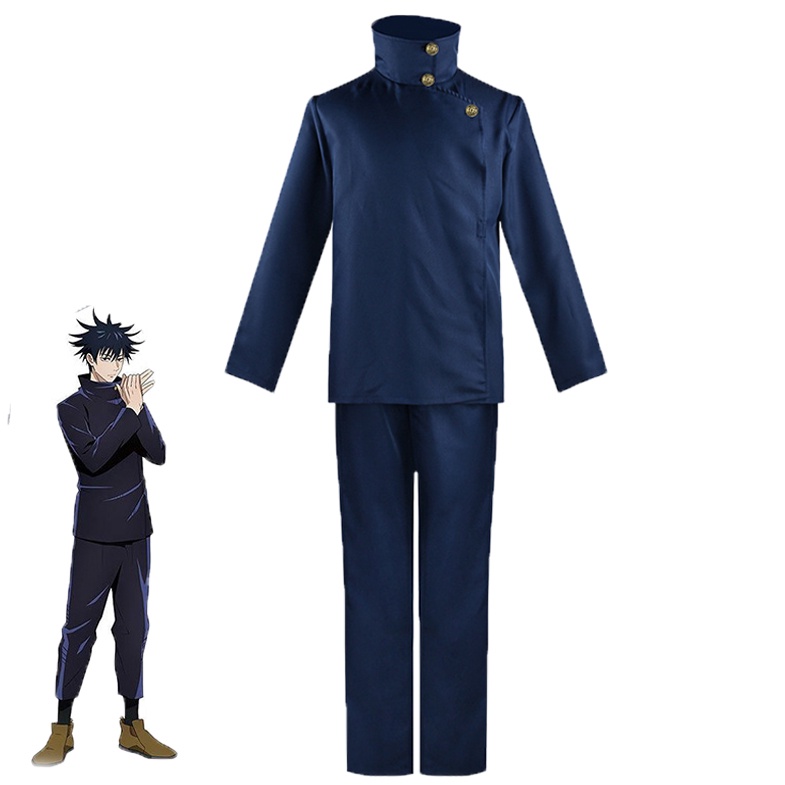 Anime Cos Jujutsu Kaisen Fushiguro Megumi Cosplay Costumes Halloween ...