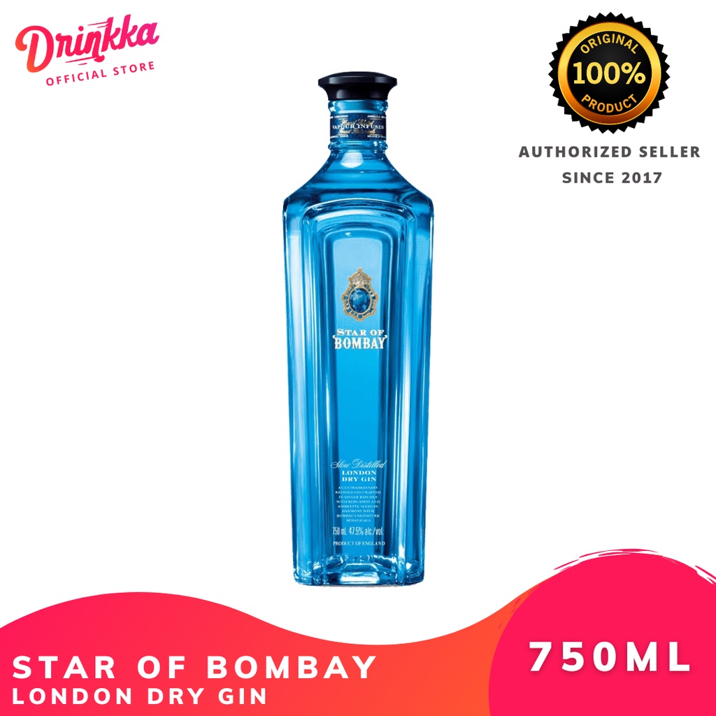 Star of Bombay Dry Gin 750ml | Shopee Philippines