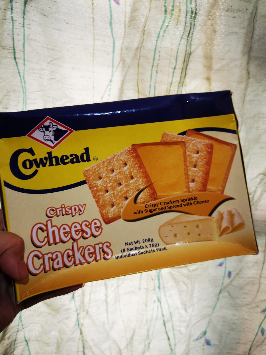 Cowhead Crispy Cheese Crackers 208g x 2 | Shopee Philippines