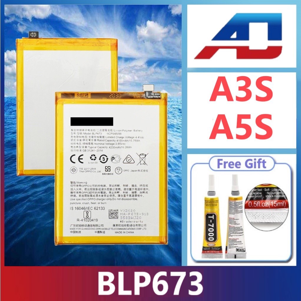 Replacement BLP673 Battery For A3S BATTERY A5S A7 battery original ...