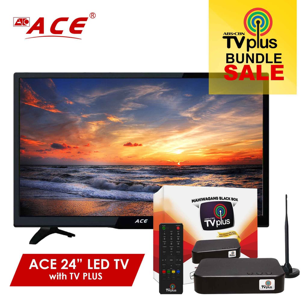 ACE 24" Super Slim HD LED TV LED-802 with TV Plus | Shopee Philippines