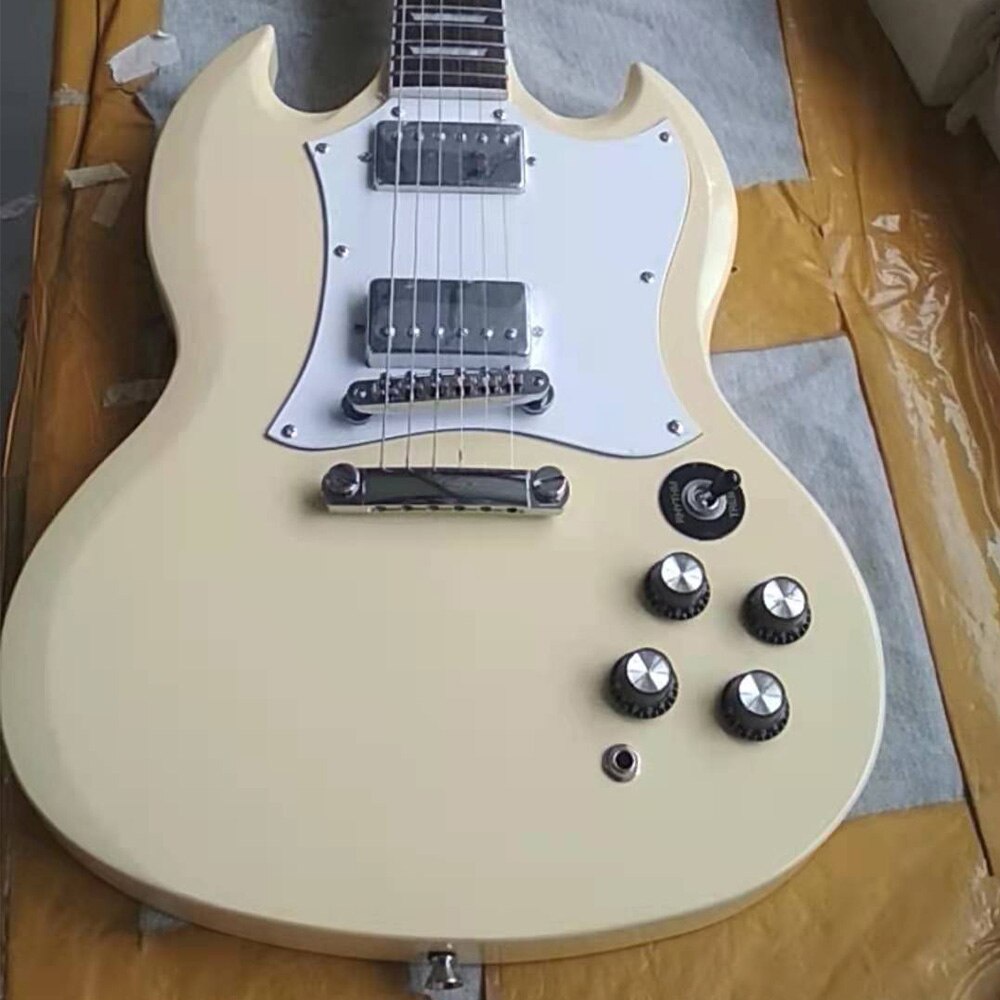 Gibson SG Cream Color SG Electric Guitar | Shopee Philippines