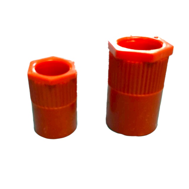 POLY PVC ORANGE PIPE CONNECTOR 1/2 & 3/4 (SOLD PER PIECE) | Shopee ...