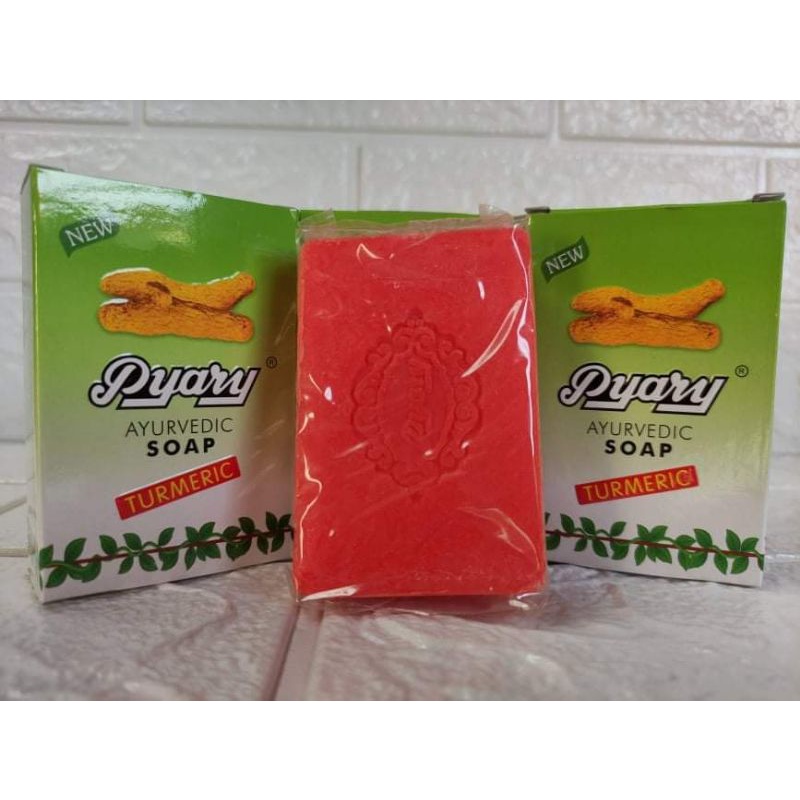 PYARY AYURVEDIC SOAP (TURMERIC) | Shopee Philippines