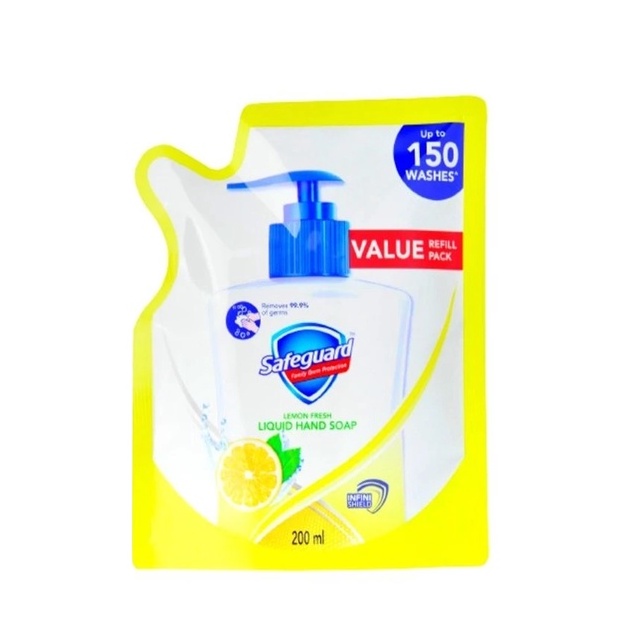 Safeguard Lemon Fresh Liquid Hand Soap Refill 200ml Shopee Philippines