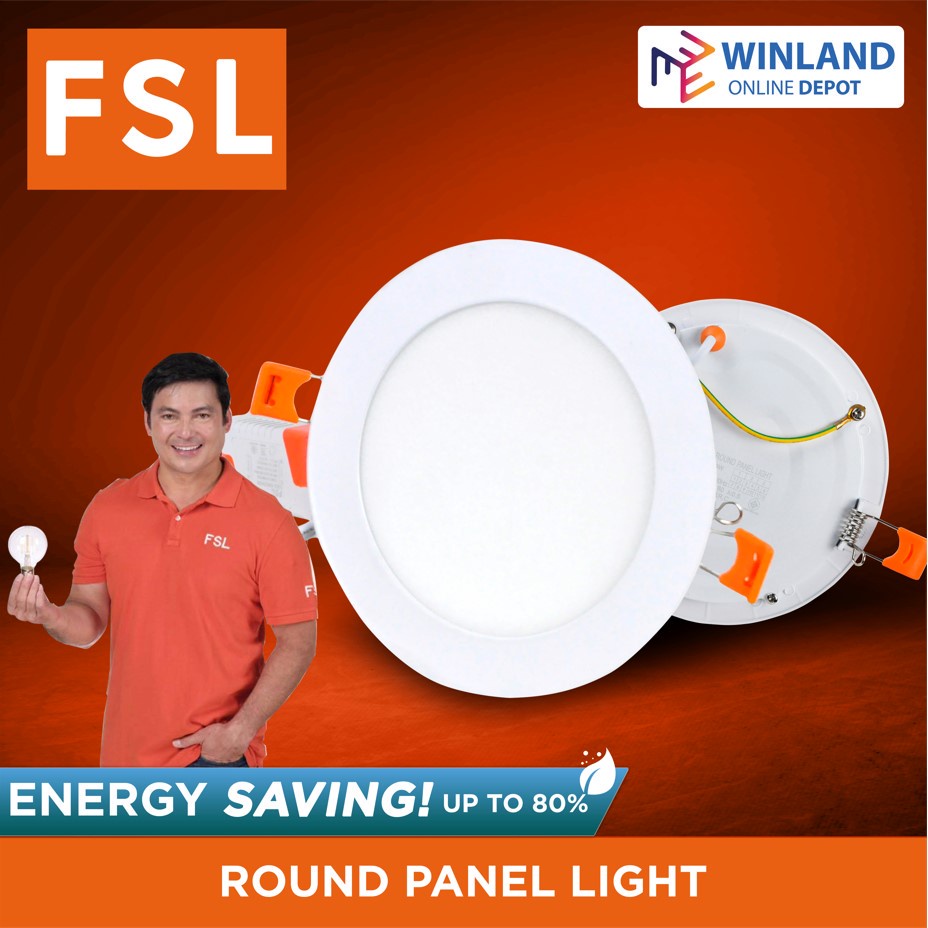 FSL by Winland LED Round Panel Light Daylight / Warm White Lighting ...