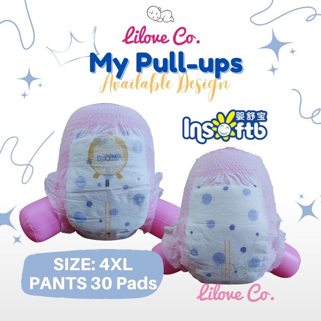 My Pull-ups Premium Diaper 4XL - 30 pads | Shopee Philippines