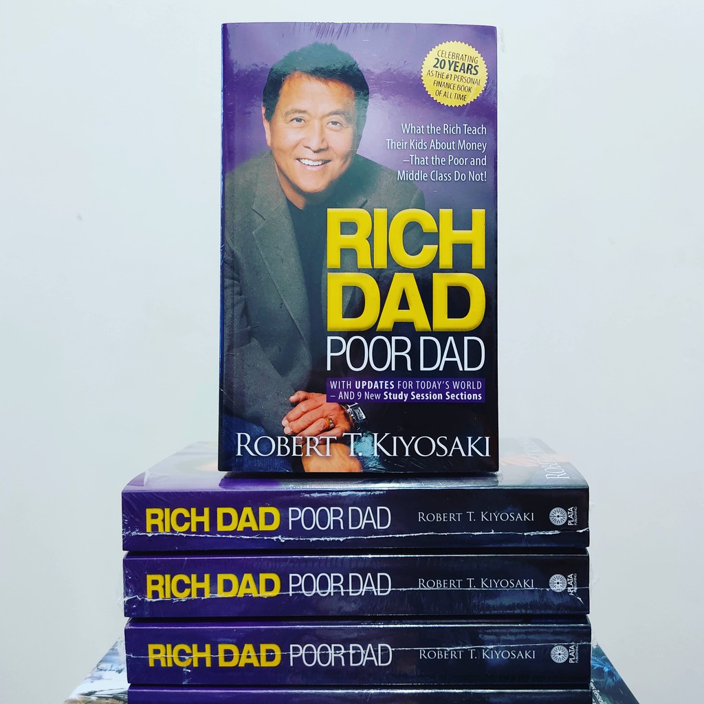 Rich Dad Poor Dad Updated 20th Anniversary Edition 100 Authentic With