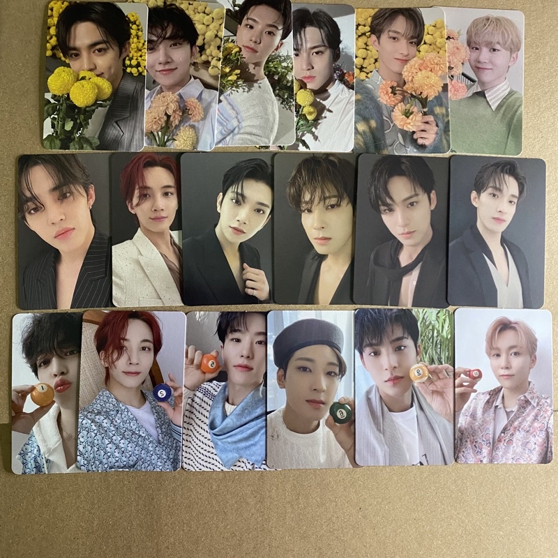 Seventeen Your Choice album and photocards (Scoups, Jeonghan, Hoshi, Wonwoo, Mingyu, Vernon, DK ...