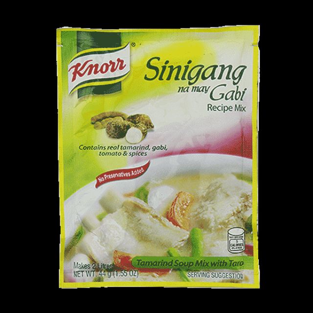 Knorr sinigang mix na may gabi | Shopee Philippines