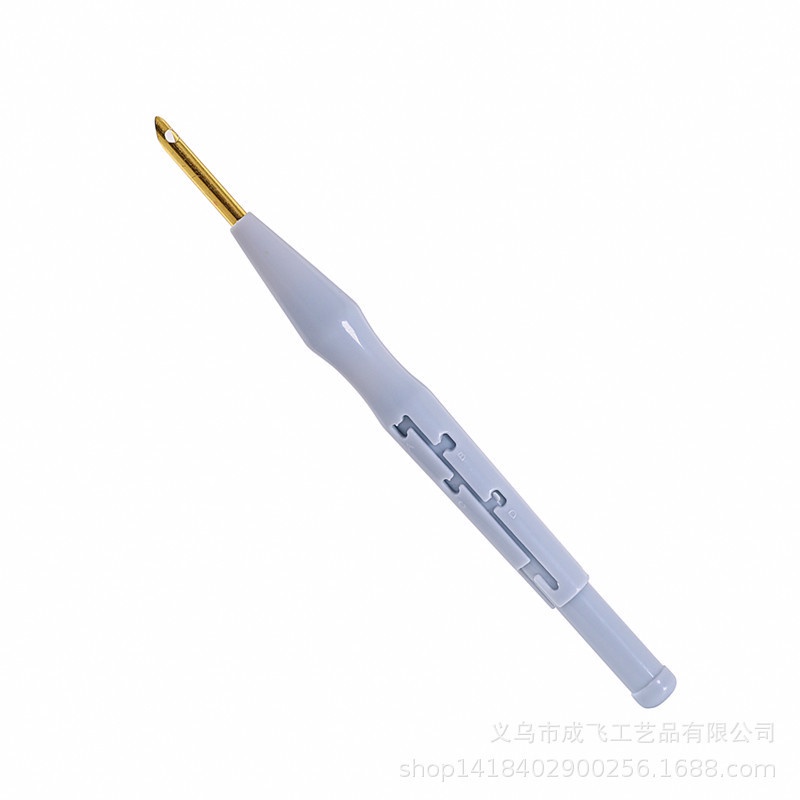 Russian embroidery needle wool thick poke needle adjustable poke pen ...