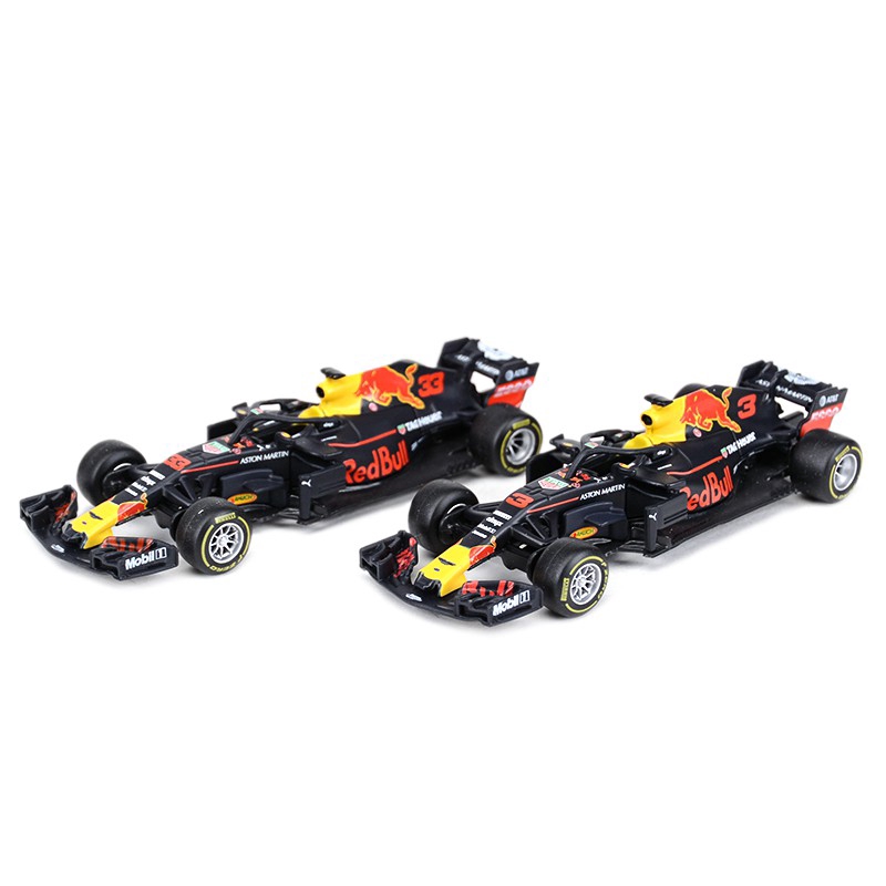 Bburago 1:43 2018 Red Bull Team RB14 #33 #3 F1 Racing Formula Car ...