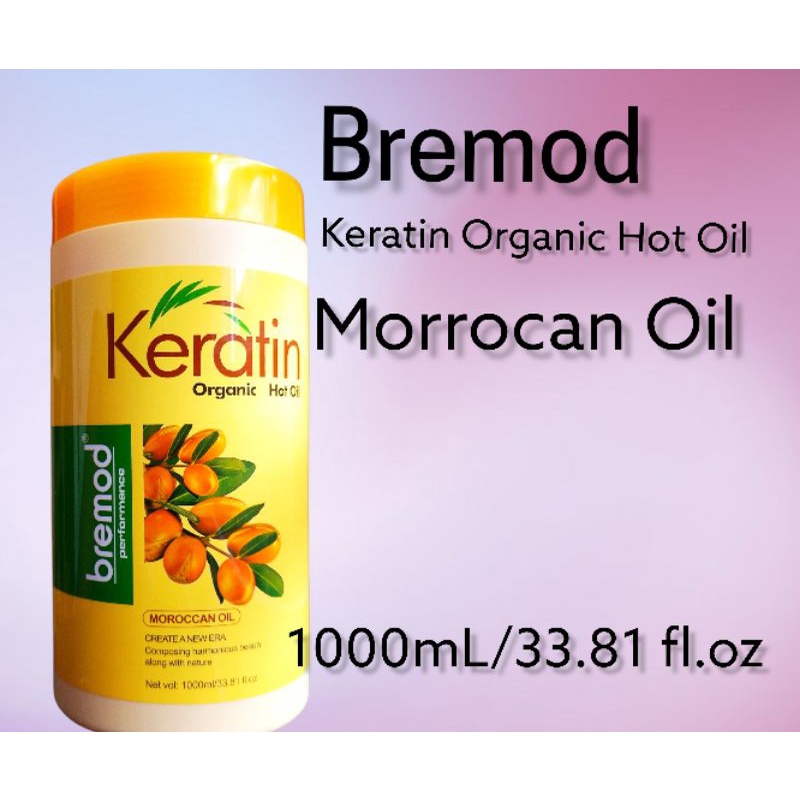 Bremod Organic Hot Oil Moroccan 1000mL | Shopee Philippines