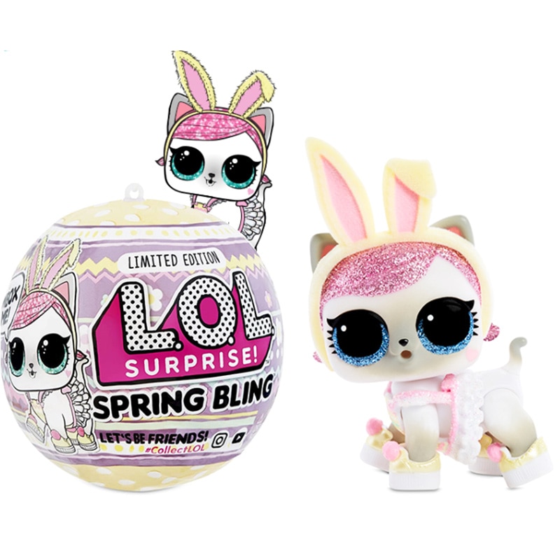 L.O.L. SURPRISE! Spring Bling Limited Edition Pet Cute 10CM Blind Box ...