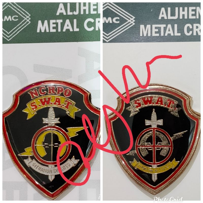 NCRPO / basic swat pin | Shopee Philippines