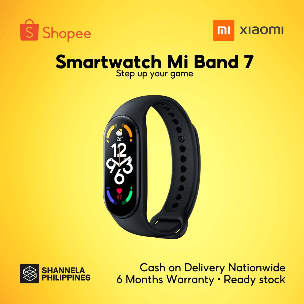Xiaomi Mi Band 7 Fitness Tracker SpO2 Sensor 120 Sport Modes Heart-Rate ...