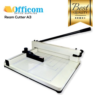 Officom Ream Cutter A3/A4 Size Heavy Duty Paper Cutter Paper Trimmer ...