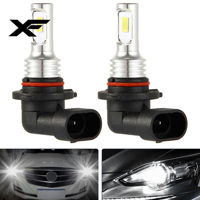 9005 HB3 LED Headlight Bulbs Kit High-Beam 35W 4000LM 6000K White High ...