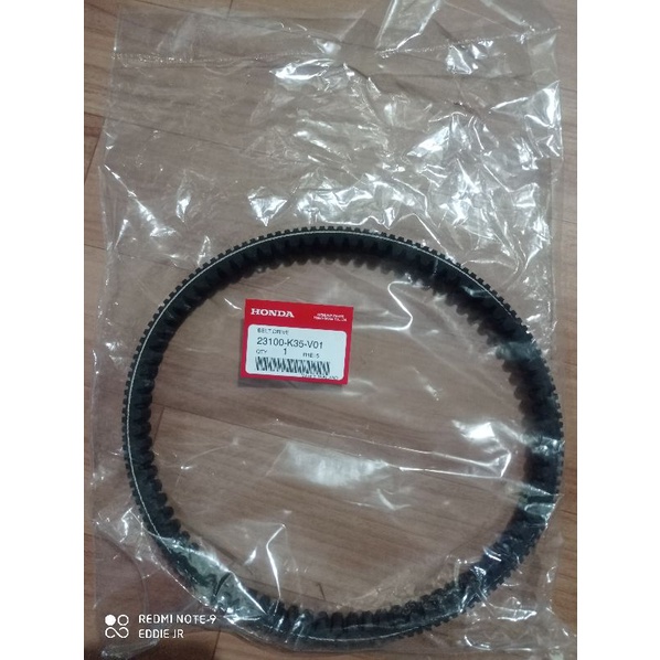 BELT for honda click v2 125 100% original/genuine parts. | Shopee ...