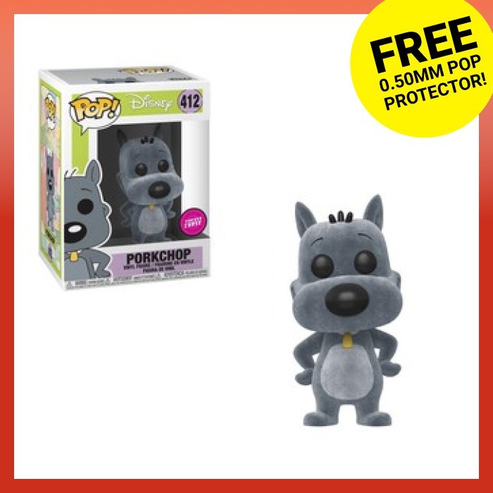 Disney Doug Porkchop (Flocked) (Chase) #412 Funko Pop Vinyl Figure ...