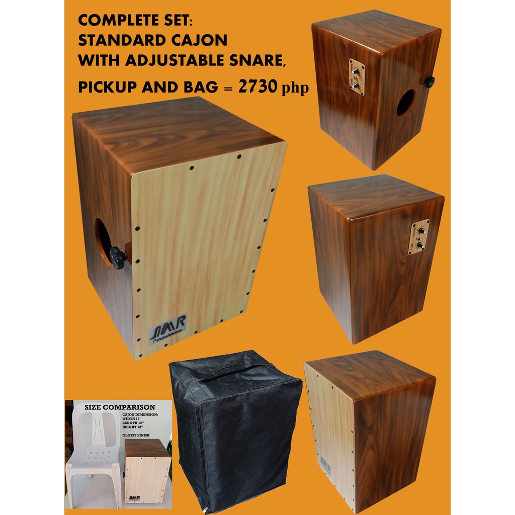 STANDARD CAJON/BEATBOX (WITH STOCK) Shopee Philippines | atelier-yuwa ...