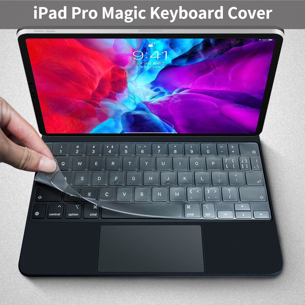 For Magic Keyboard Cover for iPad Pro Keyboard Cover for iPad Pro 12.9 ...