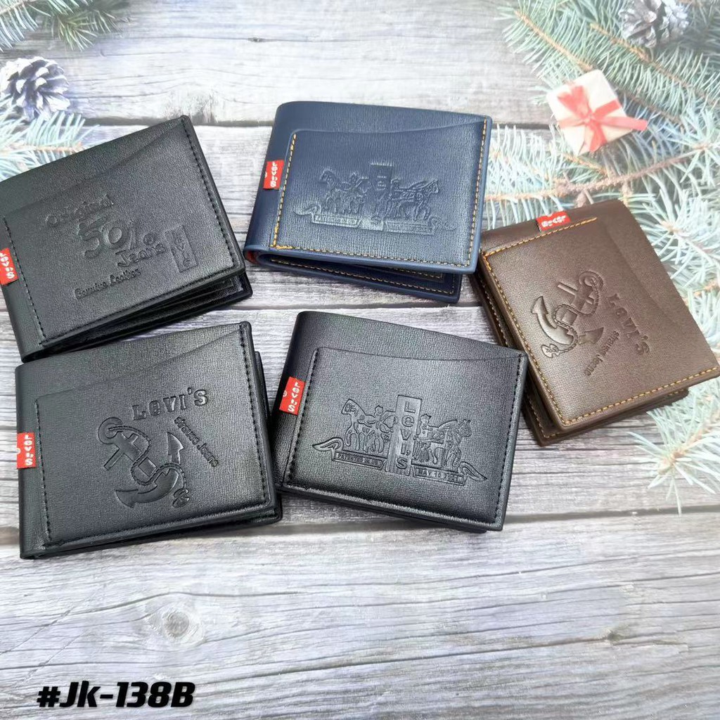 Men's wallet 2folds design pocket size fashion wallet | Shopee Philippines