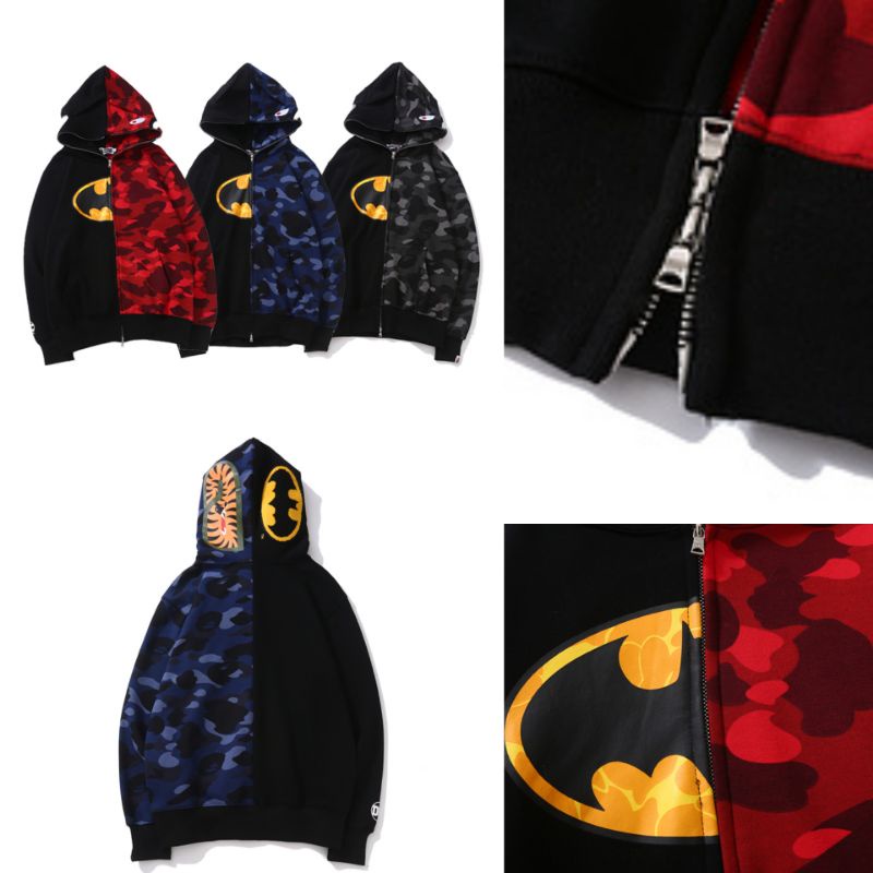 Bape x batman Jacket bape x batman mirror | Shopee Philippines