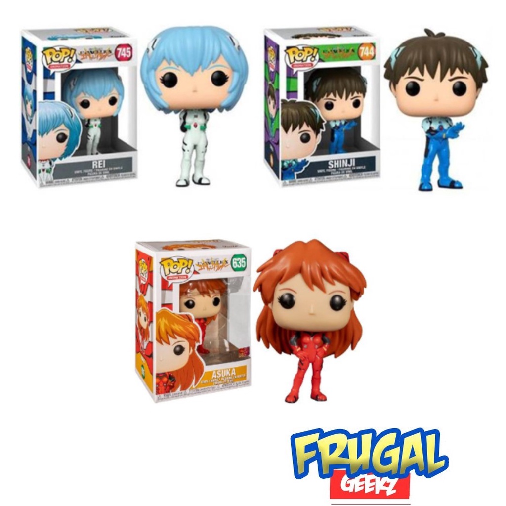 Funko Pop! Animation Evangelion Set of 3 Pops | Shopee Philippines