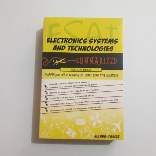 EST Summarized | ECE Review Books | Electronics Engineering | Board ...