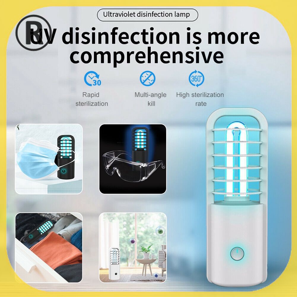 Ready UV Light LED Portable Handheld Bulb Disinfection Lamp UVC ...