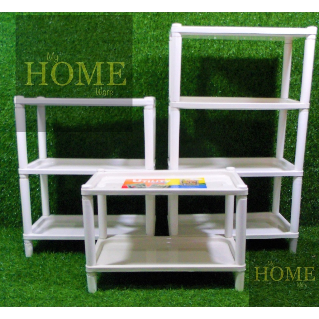 #183 Sense&Style Shelf Rack ( BLACK & WHITE ) (3 sizes are available ...