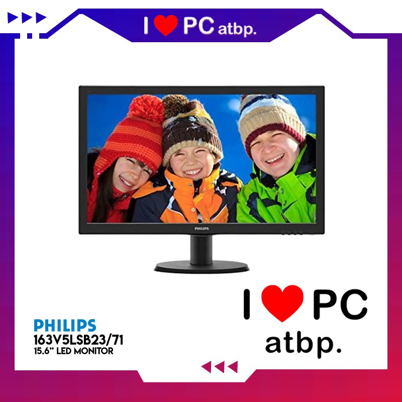 Philips 15.6” LED Monitor (163V5LSB23/71, TN, VGA) | Shopee Philippines