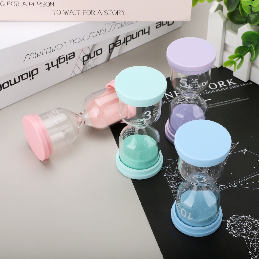 Sand Timers Small Place Macaron 350 G Mini 10 X 4 Cm Glass The ...