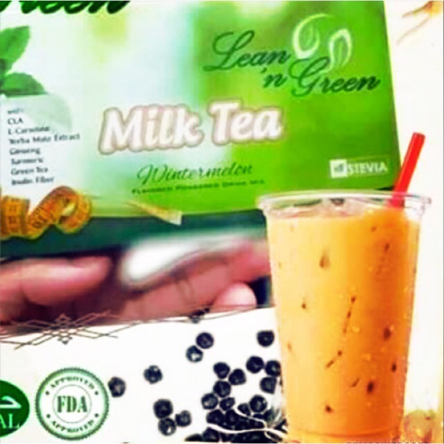 Lean N Green Milk Tea for tea lovers | Shopee Philippines