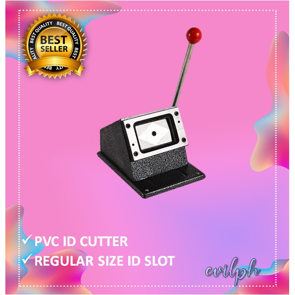 QUAFF PVC Card Die Cutter (86-54MM) ID Size | Shopee Philippines