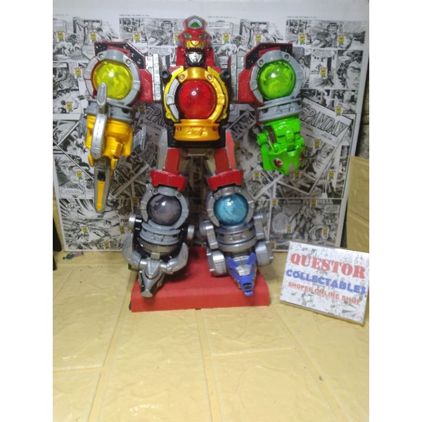 Power Rangers DX Kyuranger Megazord 1 Figure | Shopee Philippines