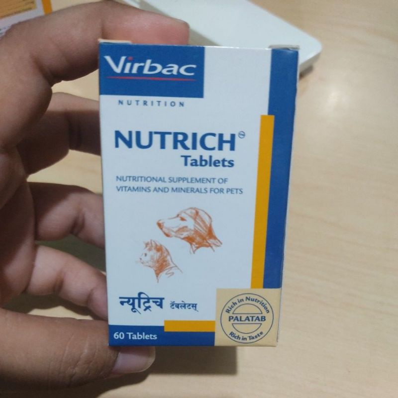 VIRBAC Multivitamins NUTRICH tablets (60Tablets) | Shopee Philippines VIRBAC Multivitamins NUTRICH tablets (60Tablets) | Shopee Philippines