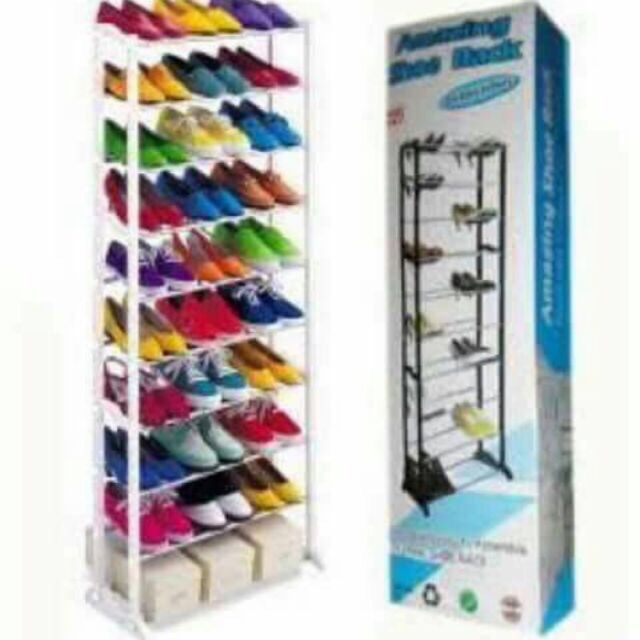 Amazing shoe rack 10Layer for your shoes | Shopee Philippines