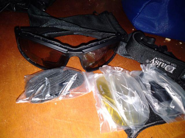 Daisy X7 Tactical Glasses Military Shooting Sunglasses | Shopee Philippines