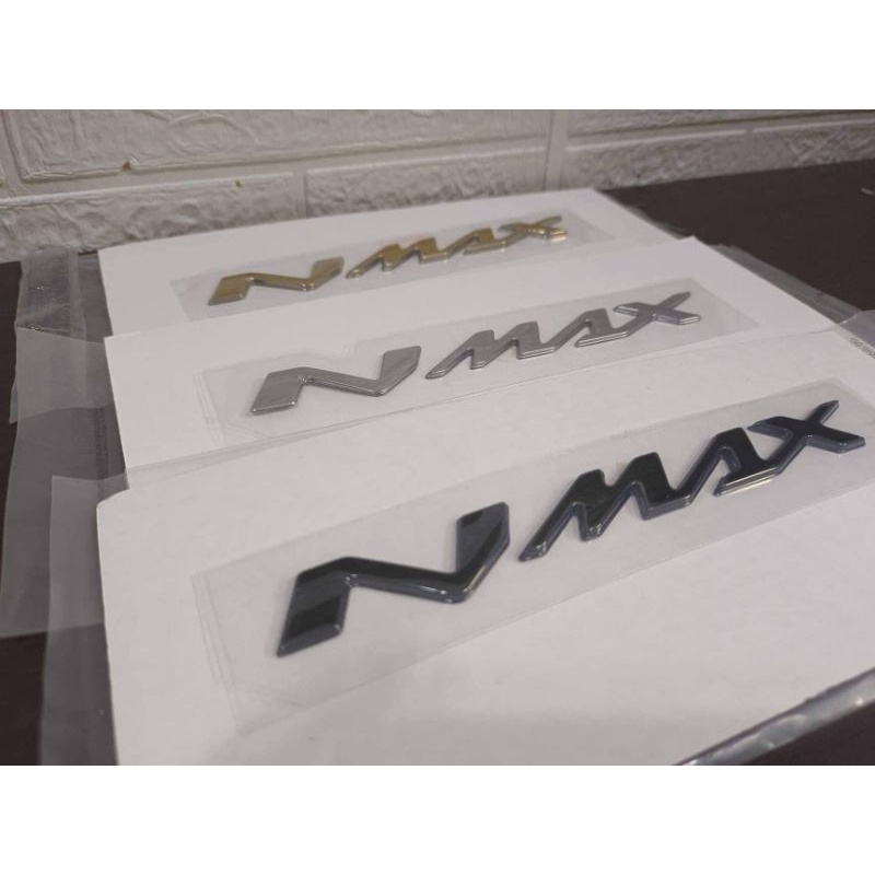 Original Nmax Emblem - GOLD/SILVER/Black for Nmax v1 v2 | Shopee ...