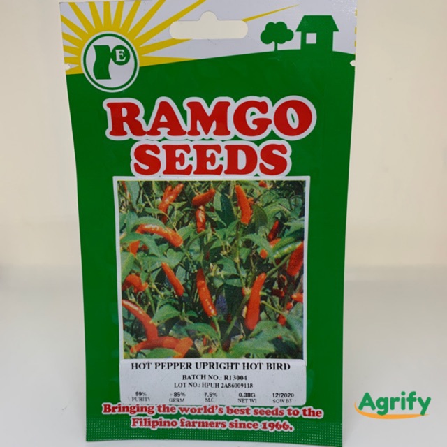 Hot Pepper Upright Hot Bird Seeds Sili 800 Seeds | Shopee Philippines