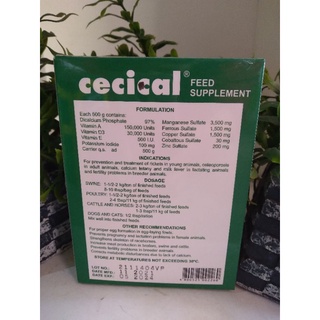 Cecical Powder Feed Supplement ( 200gms ) | Shopee Philippines