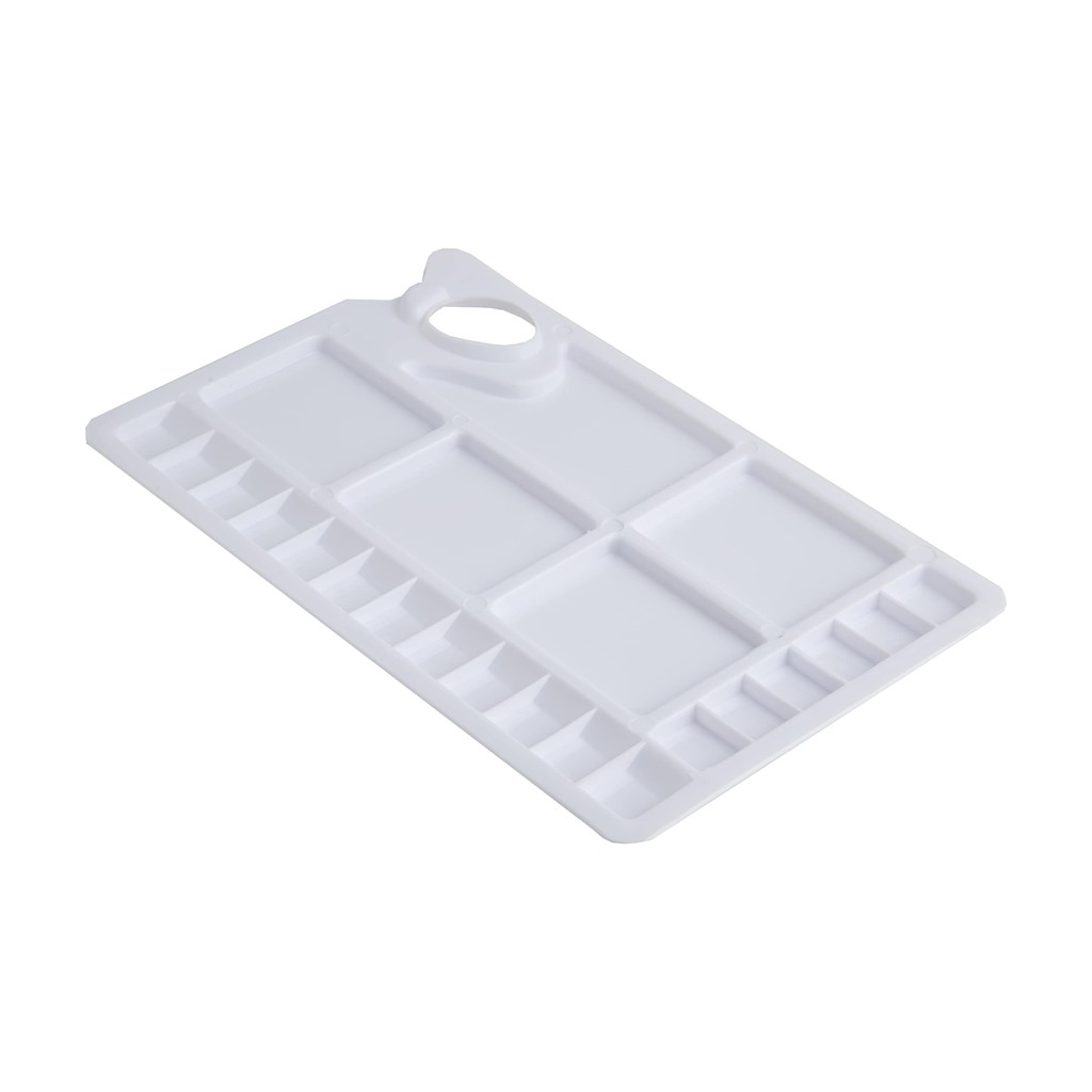 Art Stuff Mixing Plate Big Square White 303D (1Pc) | Shopee Philippines