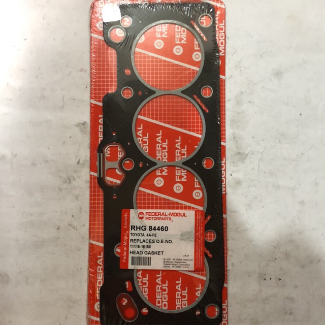 FEDERAL CYLINDER HEAD GASKET FOR TOYOTA COROLLA 1.6 4AFE 93-01 | Shopee ...