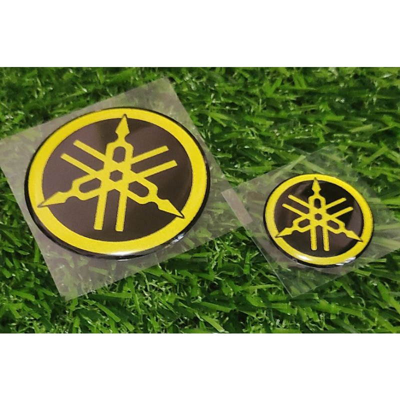 YAMAHA LOGO GEL TYPE GOLD | Shopee Philippines