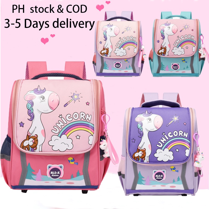 [PH STOCK & COD]Children's school bag unicorn bag children's backpack ...