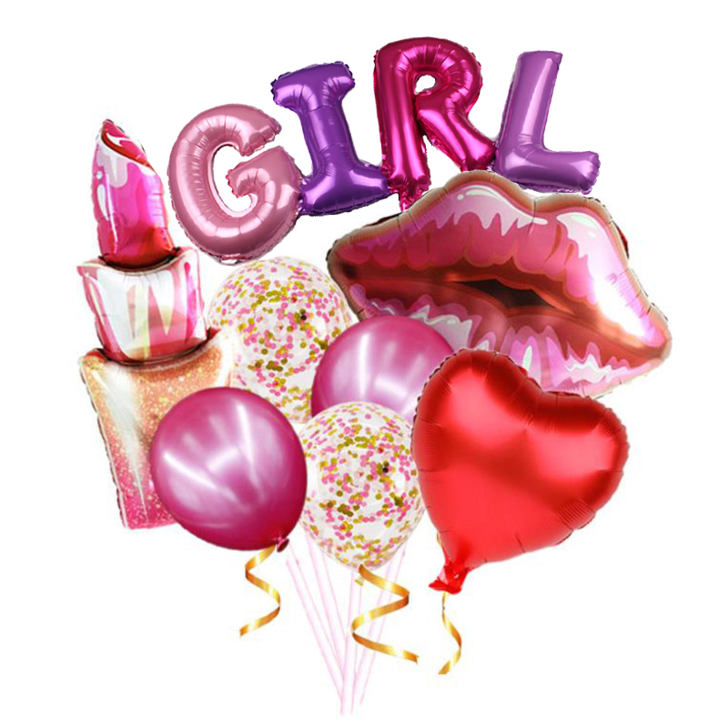 Kiss Lips Balloons | Lipstutorial.org